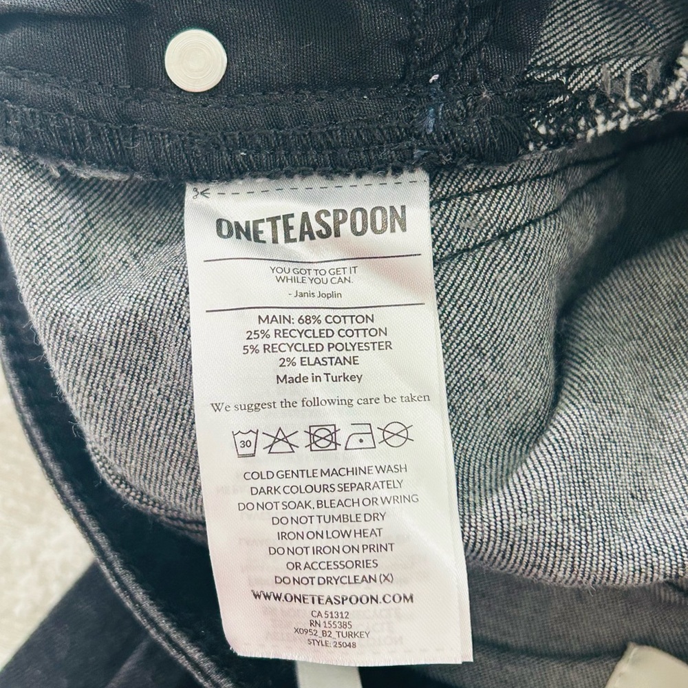One Teaspoon | Jeans | One Teaspoon Freebirds Ii High Waist Stretch ...